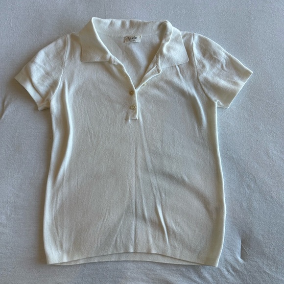 Brandy Melville | Tops | Brandy Melville Cream Colored Button Up Size ...